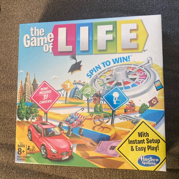 Hasbro | Games | Hasbro The Game Of Life Board Game New In Wrapper ...